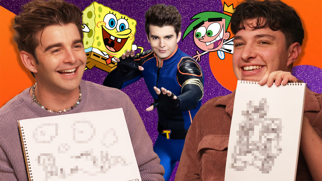Jack Griffo Draws The Thundermans in the Style of SpongeBob & Fairly ...